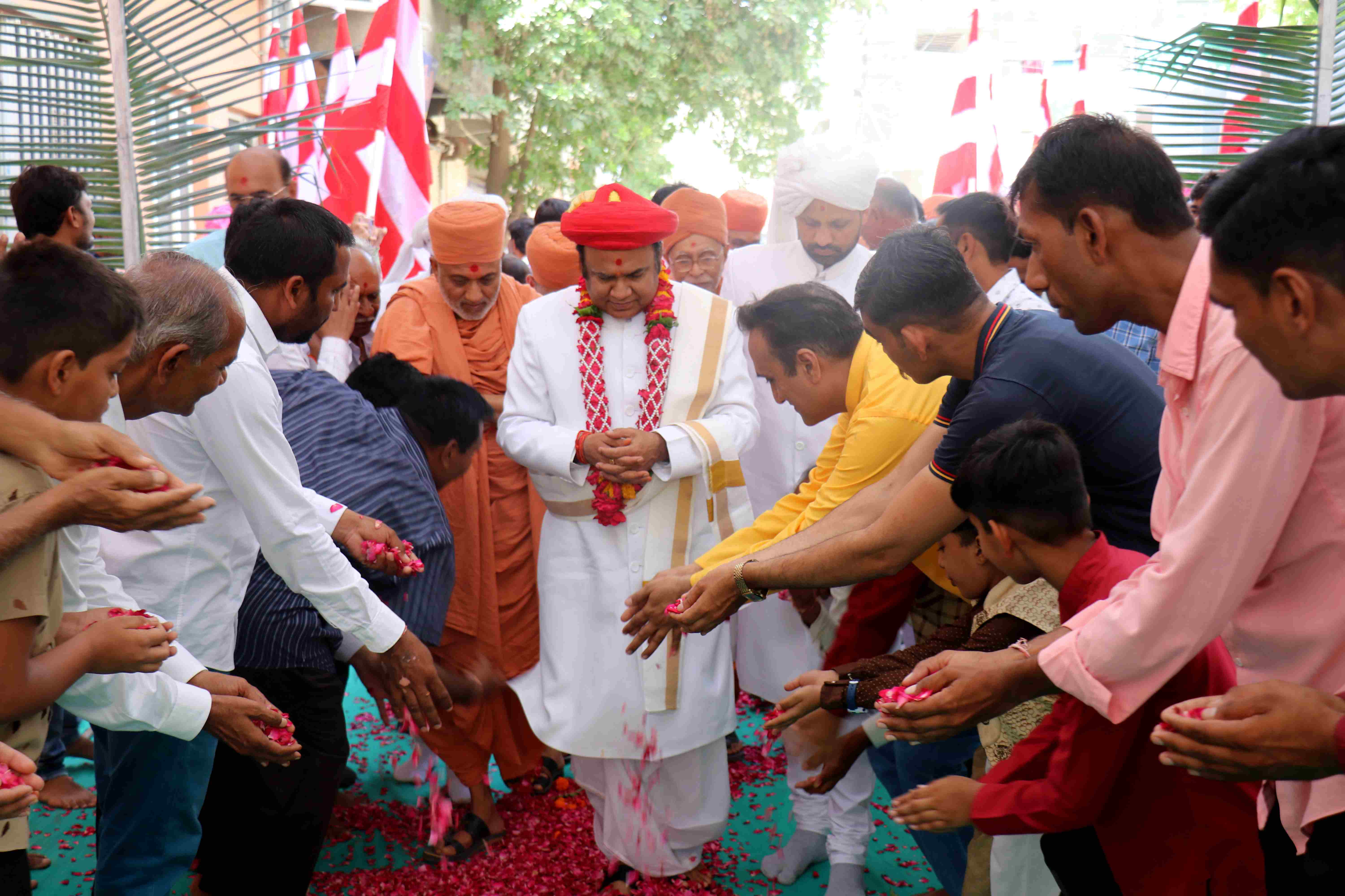 New Premvati Mahila Mandir Inauguration at Jasdan | Swaminarayan ...