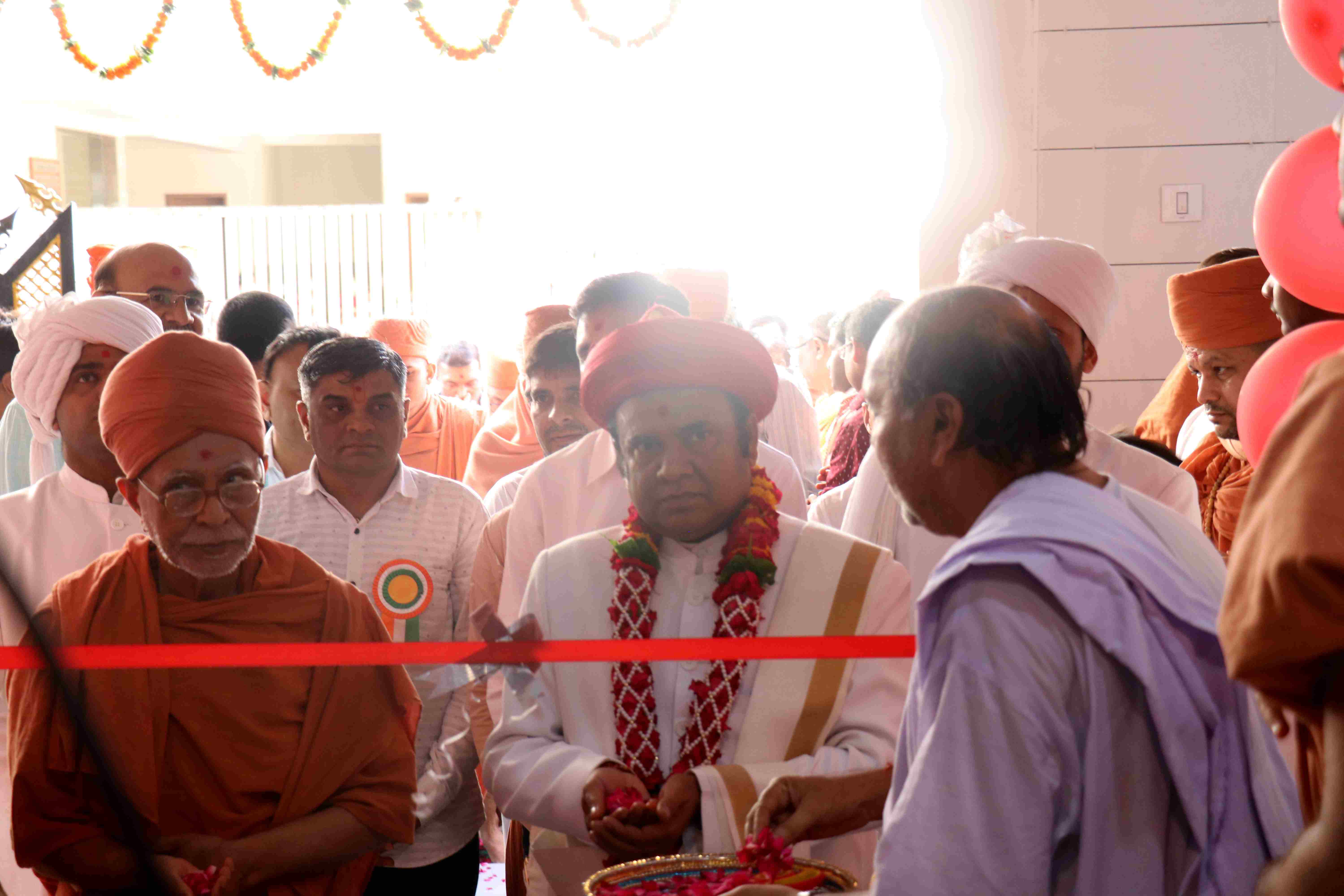 New Premvati Mahila Mandir Inauguration at Jasdan | Swaminarayan ...