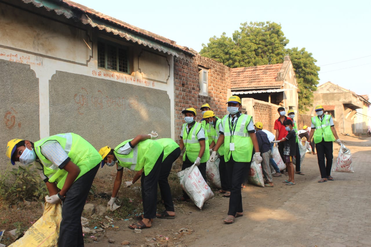 Swachh Bharat Abhiyan - Kankot Village | Swaminarayan Gurukul Rajkot ...